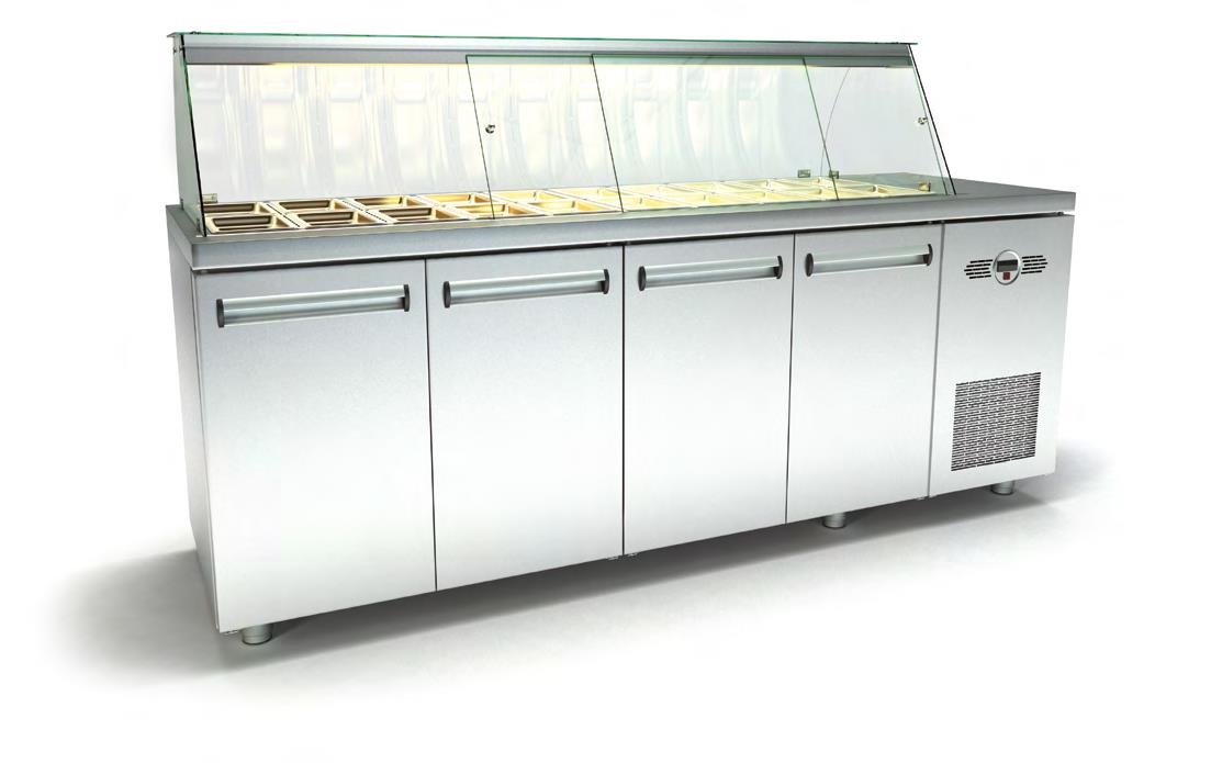 INOX DOBROS ΕΠΑΓΓΕΛΜΑΤΙΚΟ ΨΥΓΕΙΟ ΣΑΛΑΤΩΝ ΜΕ 4 ΠΟΡΤΕΣ ΜΕ 1 ΣΕΙΡΑ ...