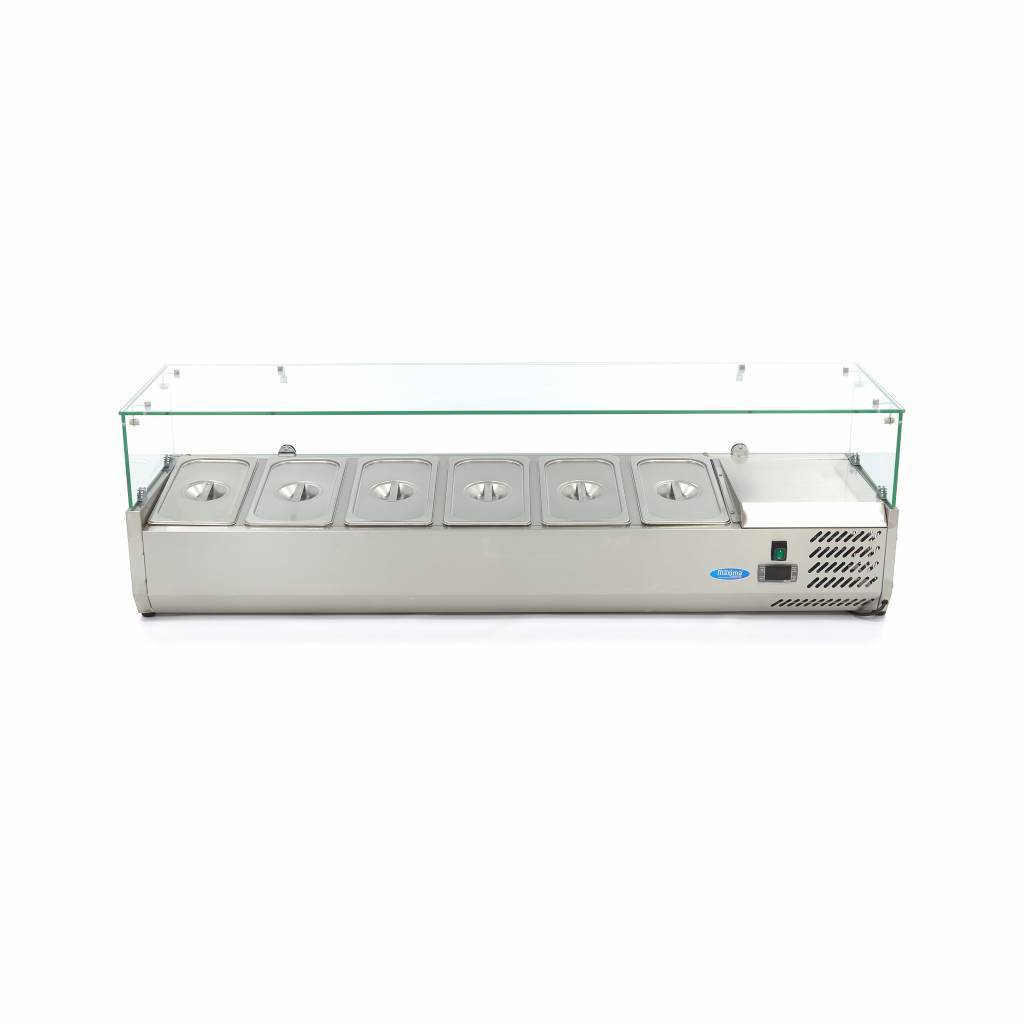 ΨΥΧΩΜΕΝΗ ΒΙΤΡΙΝΑ ΕΠΙΤΡΑΠΕΖΙΑ SETUP 150EK-1/3 GN | Exes